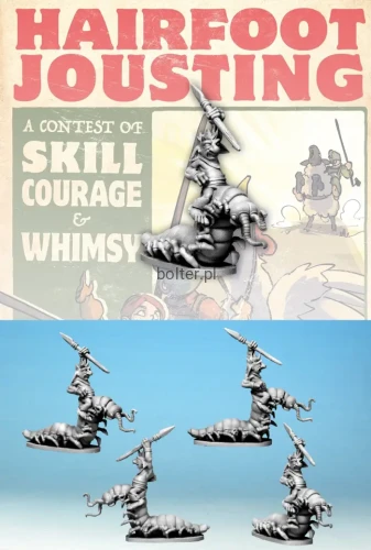 Wartnose Jouster Riding a Centipede - BOLTER.pl
