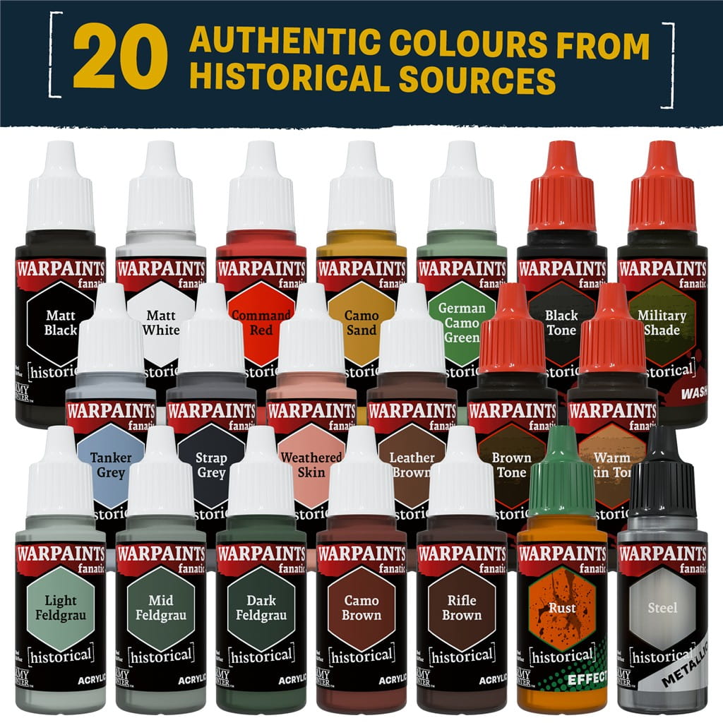 The Army Painter: Historical - World War II - German Paint Set - BOLTER.pl