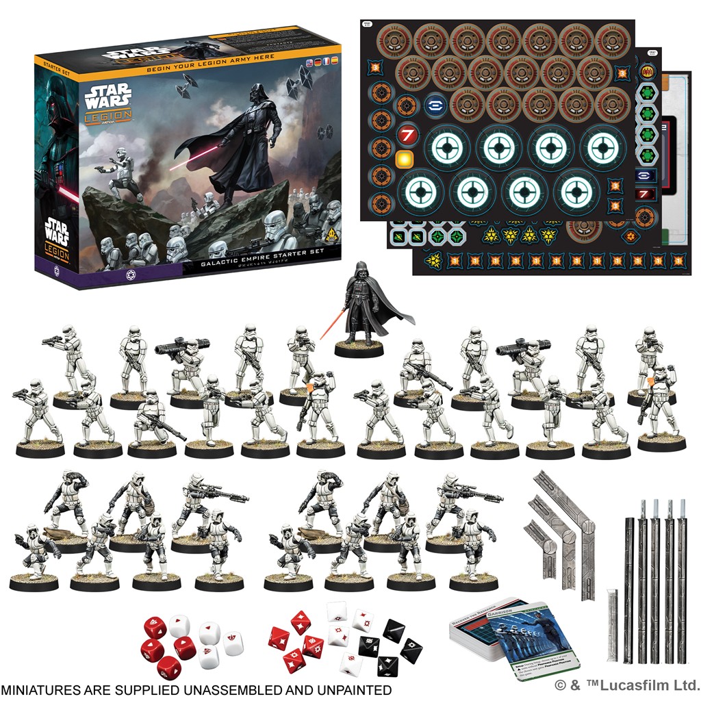 Star Wars Legion 2.0: Galactic Empire Starter Set - BOLTER.pl