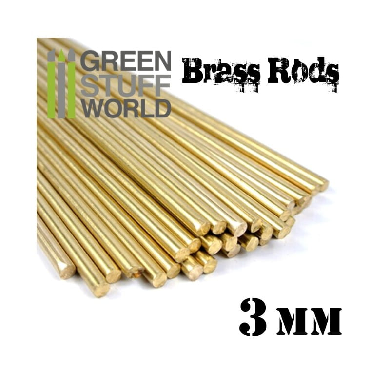 BRASS RODS 3MM PACKX5 - BOLTER.pl